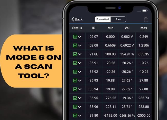 What Is Mode 6 on a Scan Tool?